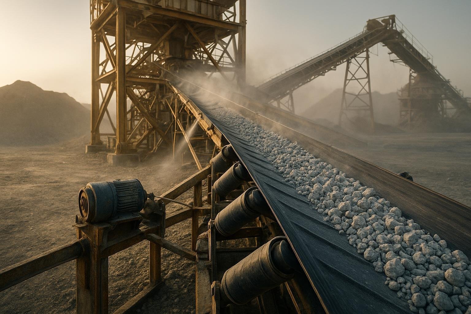 How to Select Conveyor Belts for Quarry Operations